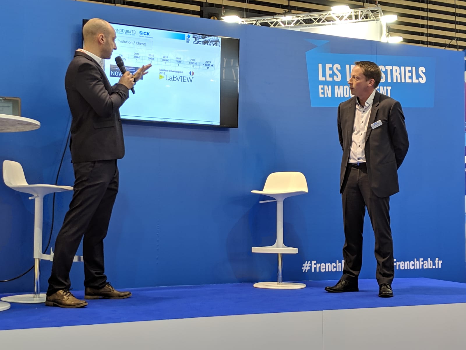 INNODURA TB présente sur le stand de la French Fab